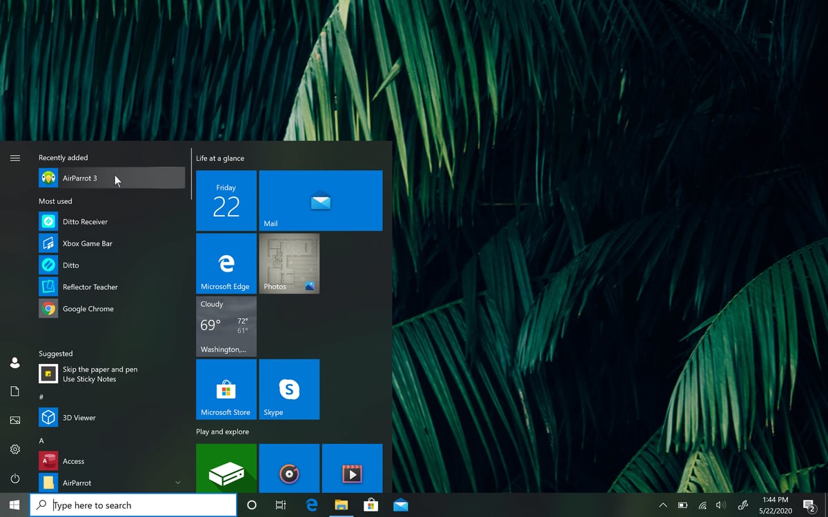 Getting Started with AirParrot 3 for Windows