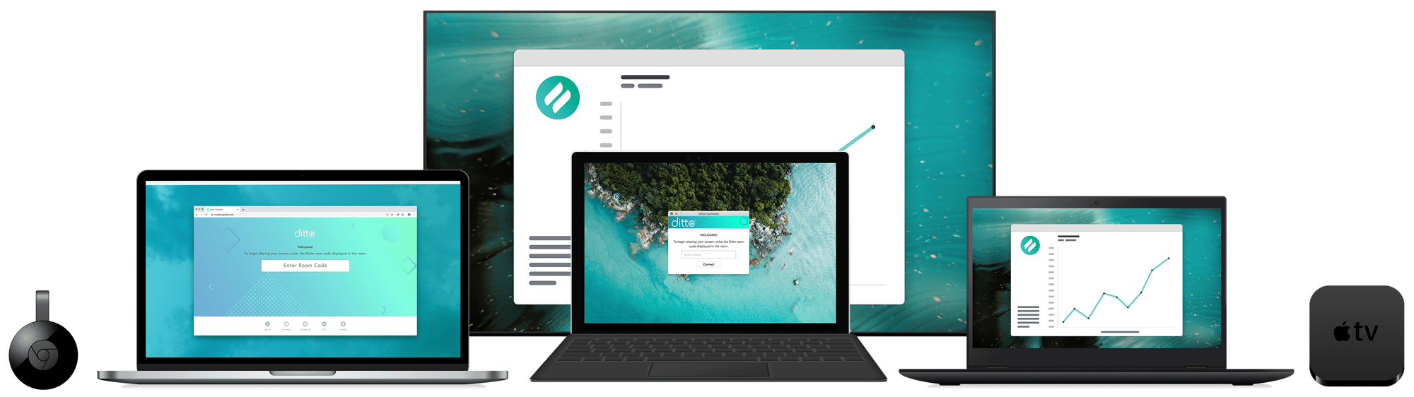 Screen Mirroring and Digital Signage for Education | Ditto