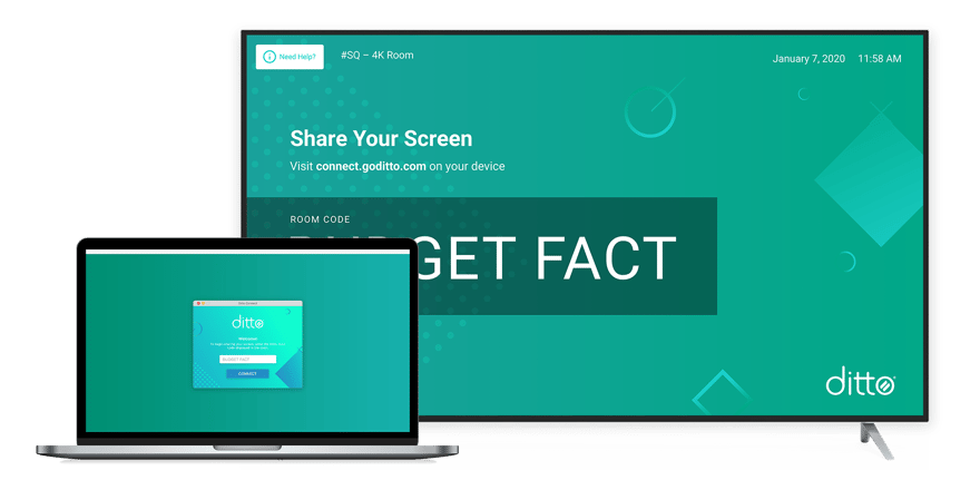 Wireless Screen Mirroring and Digital Signage | Ditto