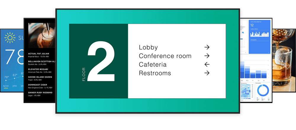 Screen mirroring and digital signage for business | Ditto