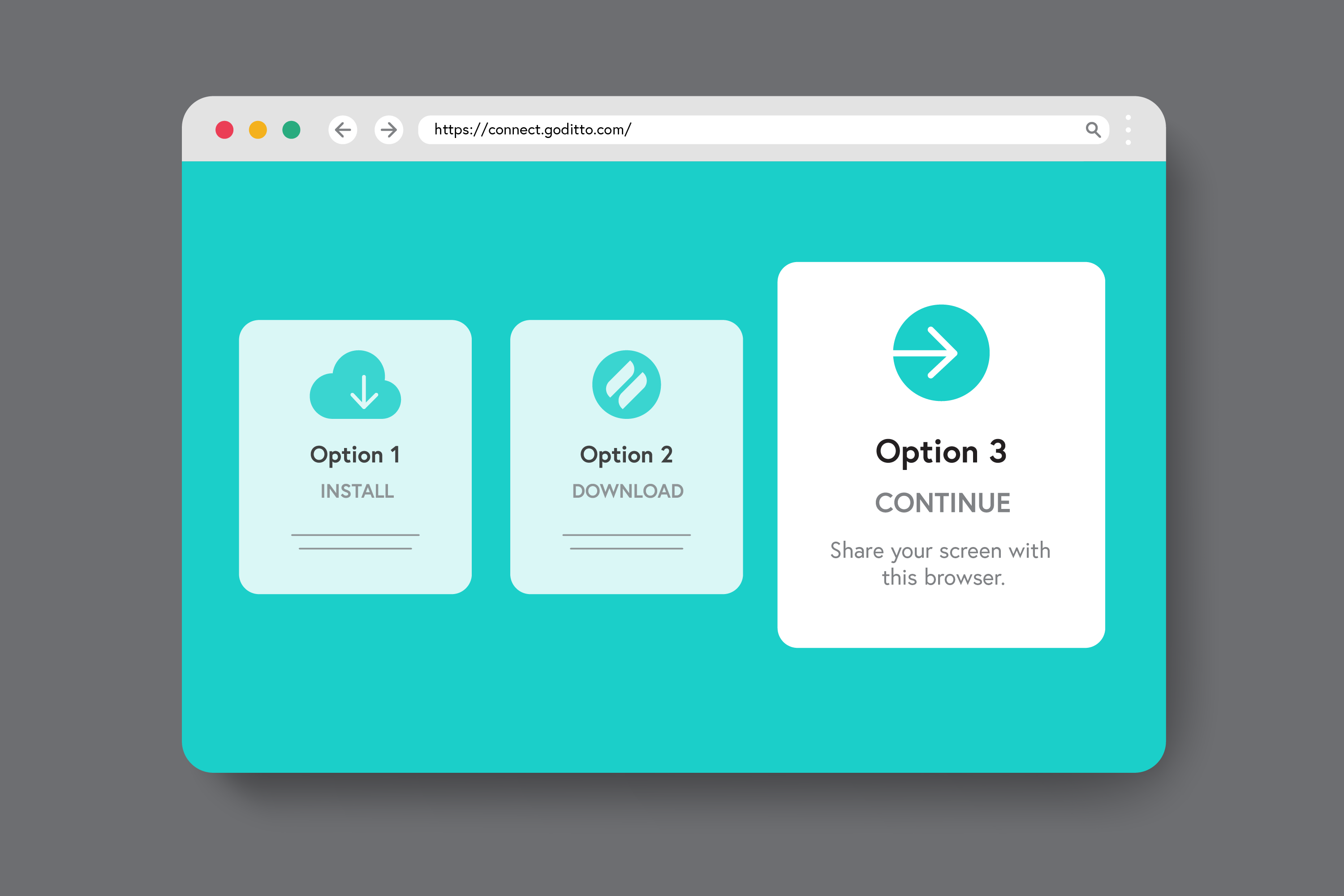 Share from Chrome | Ditto